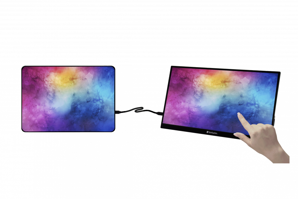 PMT-14 Portable Touchscreen Monitor | 14" display | Verbatim