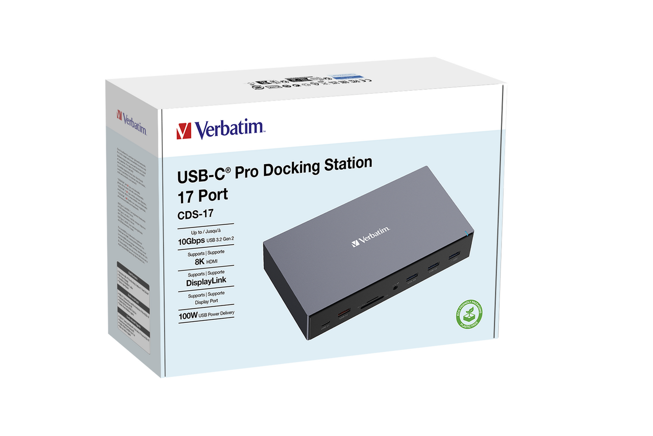 USB-C Pro Docking Station CDS-17 | Laptop Dock with 17 Ports | USB-C ...